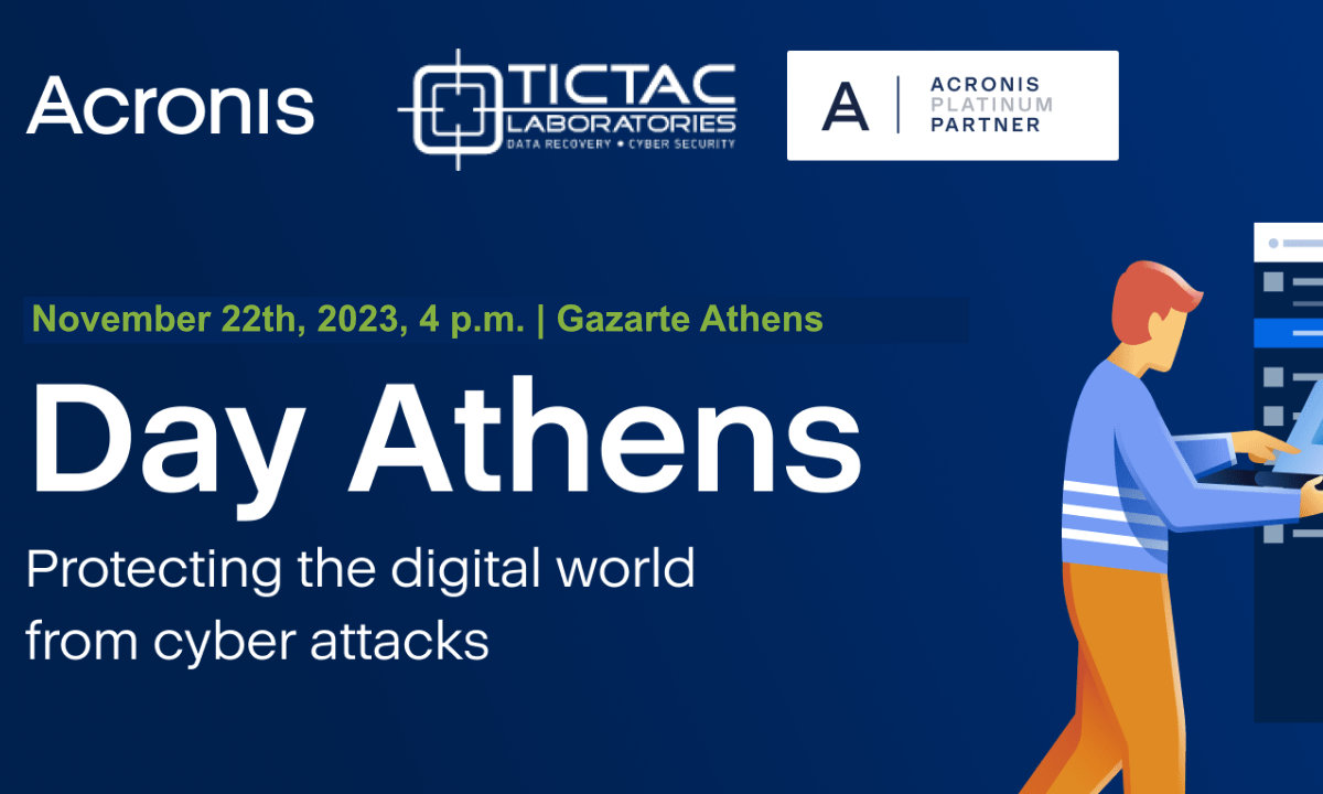 Acronis Day 2023 - Protecting the Digital Data - Tic Tac
